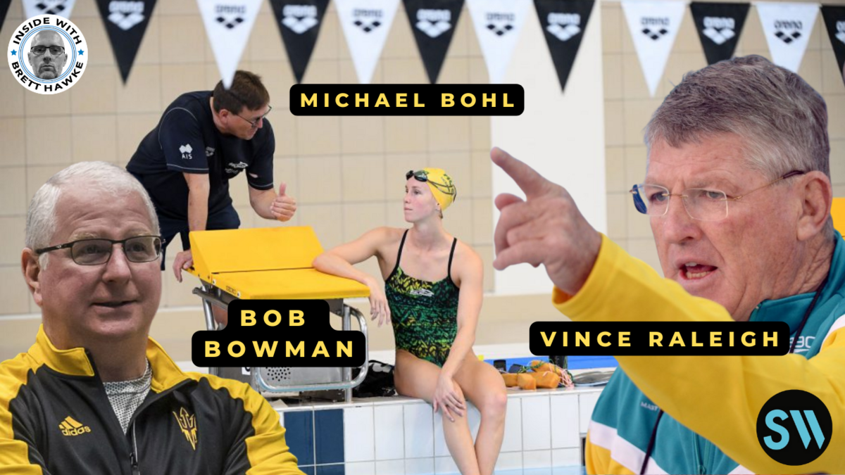 Bob Bowman Arizona State 400 IM Group 20x50's Fast Fly Set