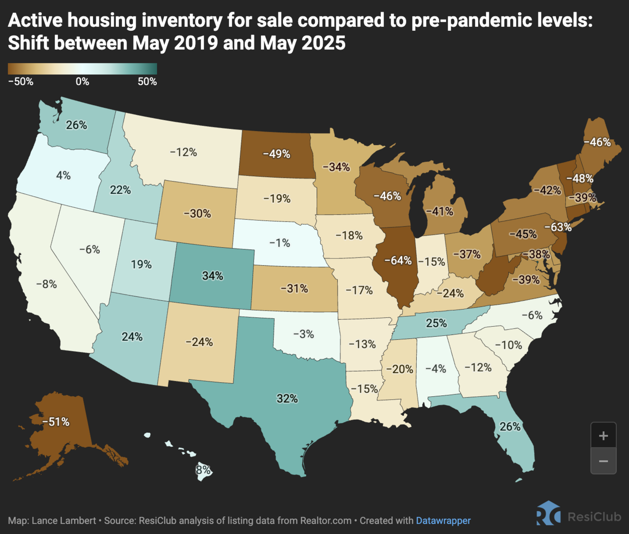 Inventory is a key housing metric—here’s what state level inventory is ...