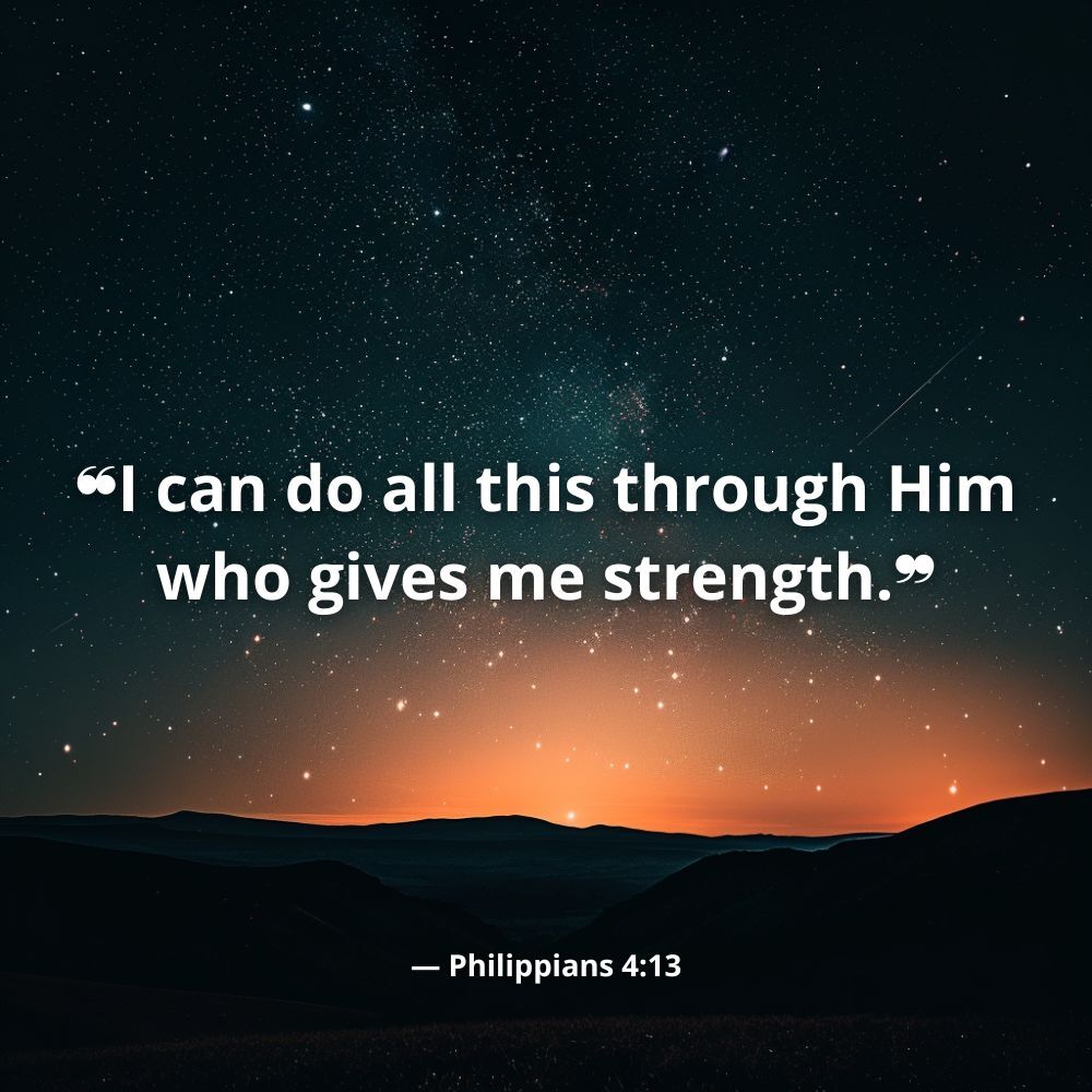🙏 Verse of the Day: Philippians 4:13