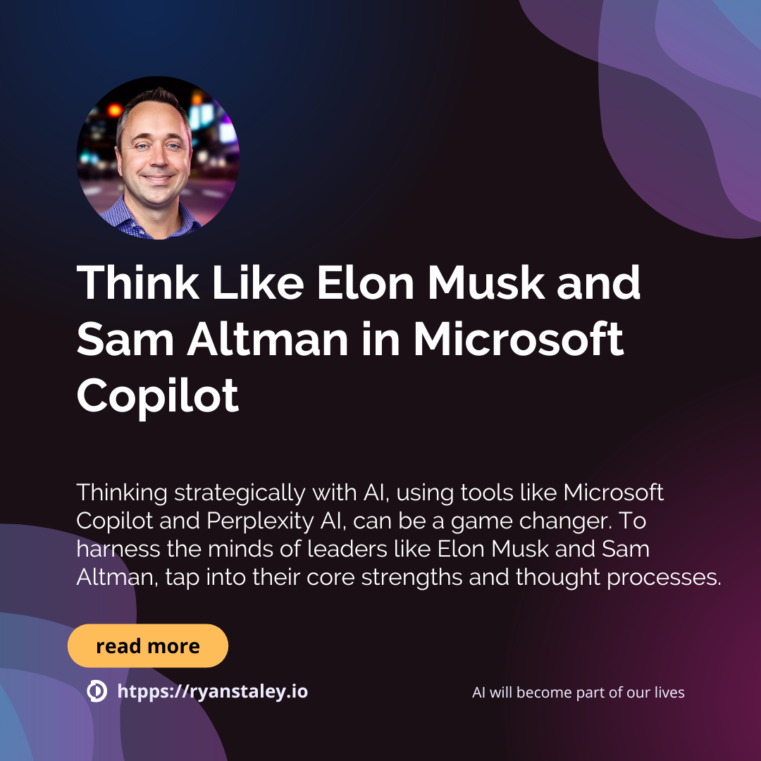Think Like Elon Musk and Sam Altman in Microsoft Copilot
