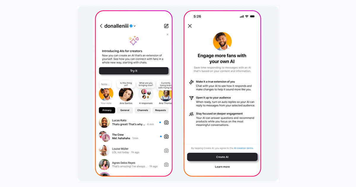 Meta rolls out AI Studio in U.S., allowing creators to make own AI chatbots