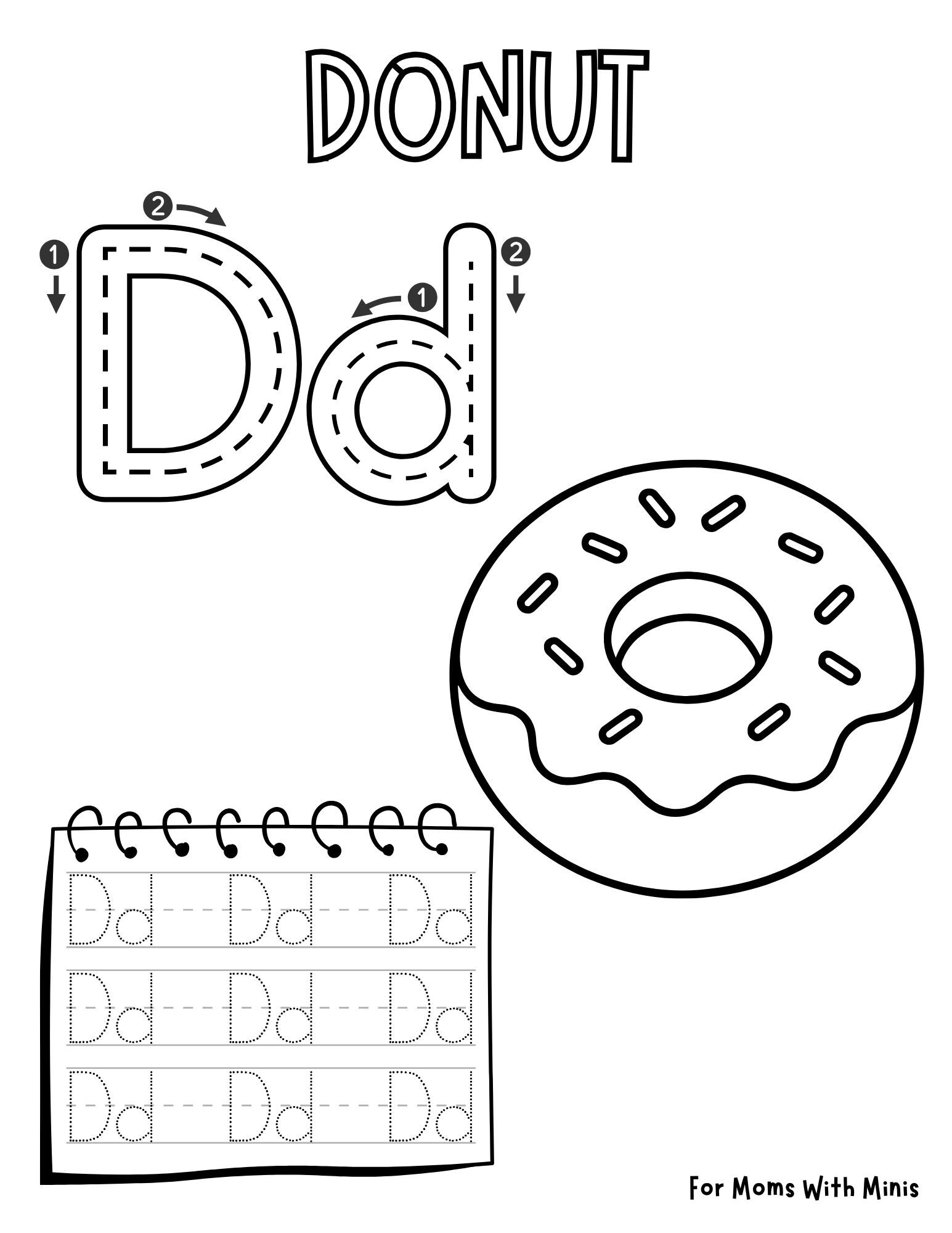 The Letter D is for Donut