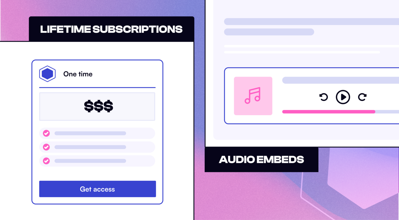 Lifetime Subscriptions 🤝 Native Audio