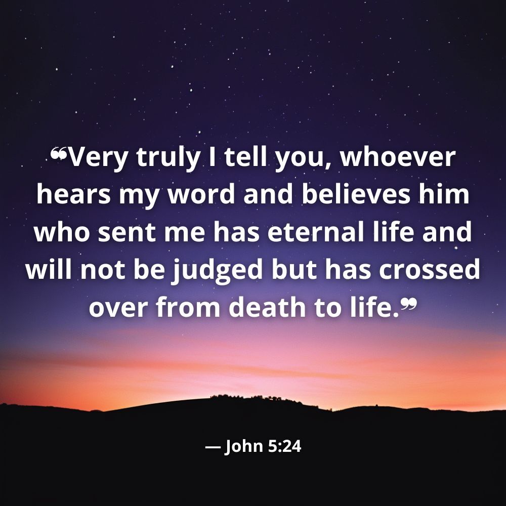 Verse of the Day: John 5:24