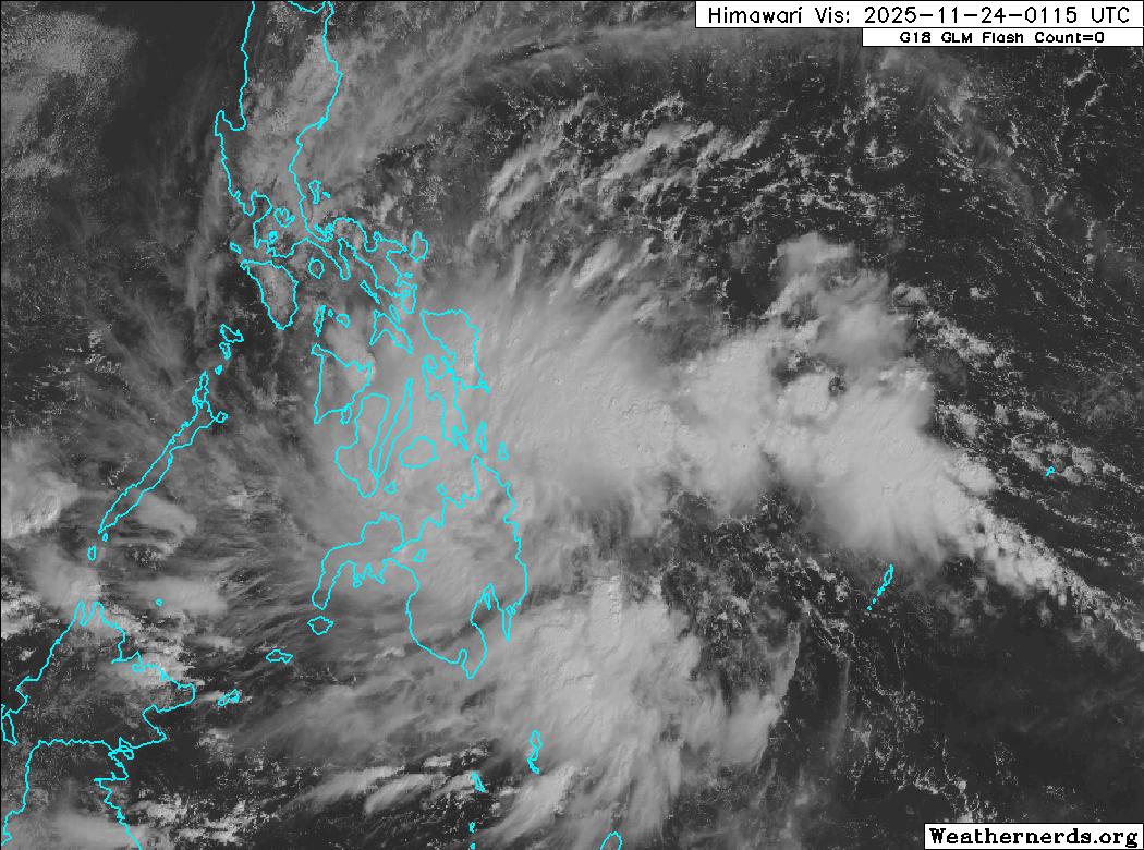 Tropical Depression (Invest 92W / Verbena) – Tropical Cyclone Advisory ...