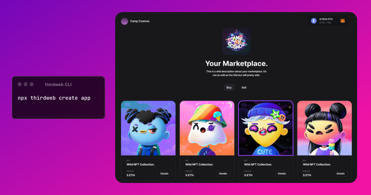 Build web3 apps, fast ⚡