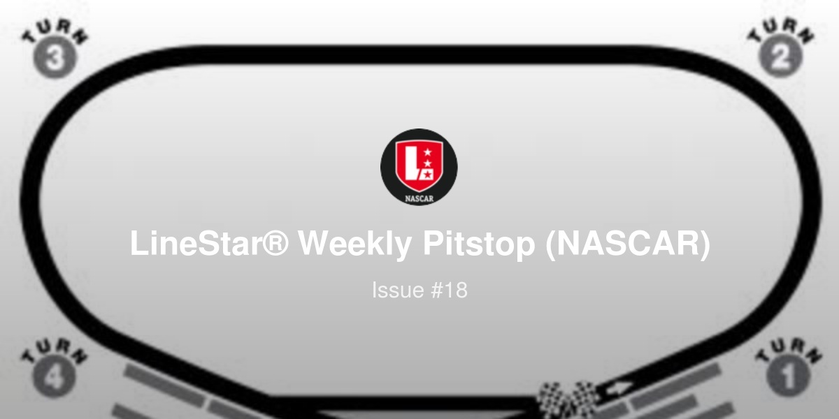 LineStar® Weekly Pitstop (NASCAR) - Issue #18 1000Bulbs.com 500
