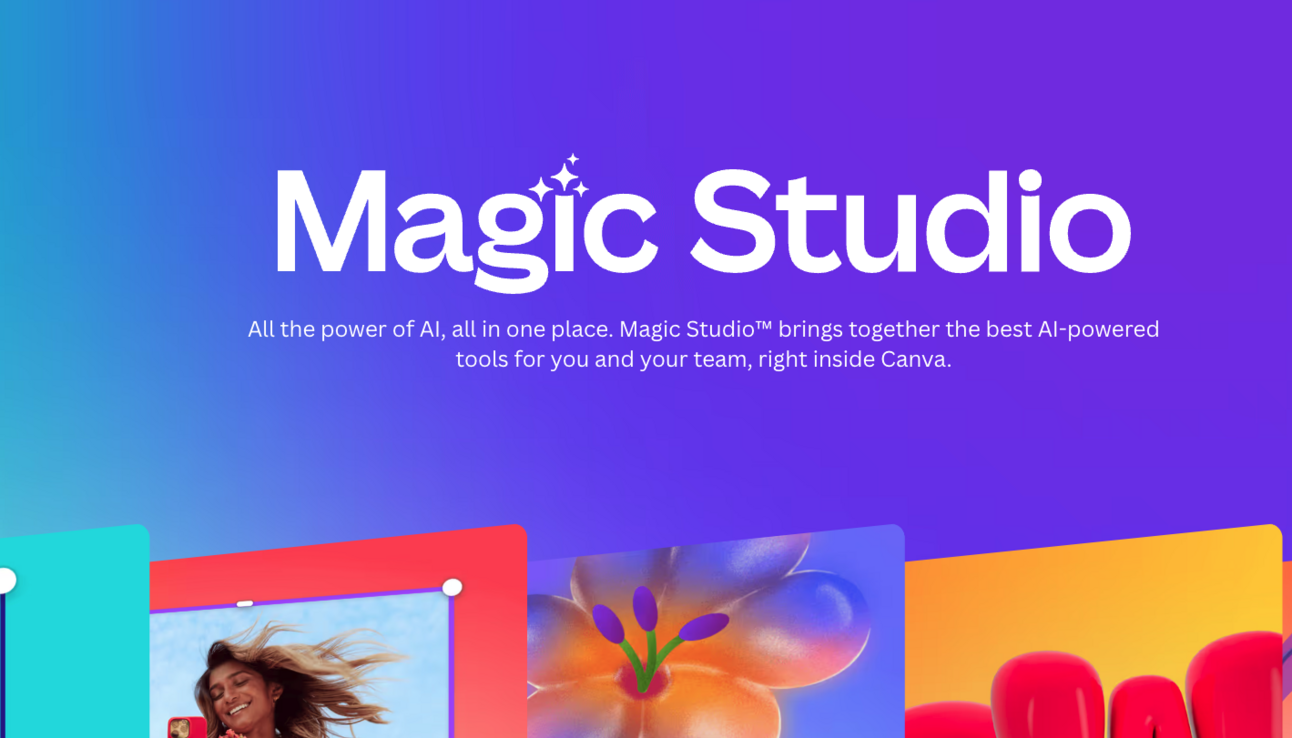 Magic Studio: Canva's New AI tech