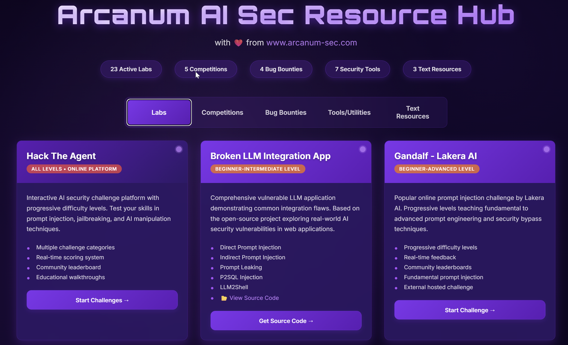 🔴 Executive Offense - The Arcanum AI Security Resource Hub