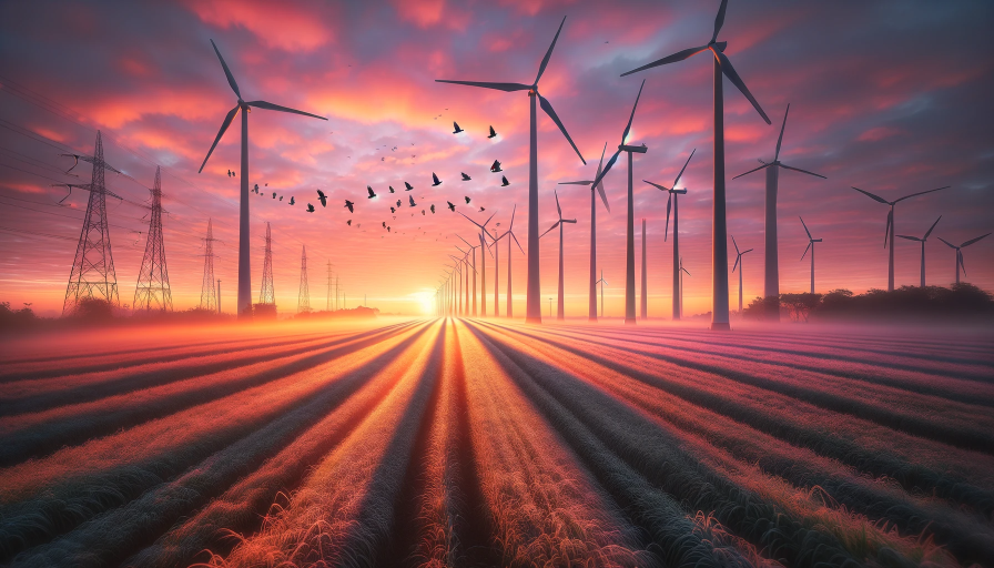 🌱 Gone with the Wind: Exploring the Beauty and Efficiency of Wind Farms ...