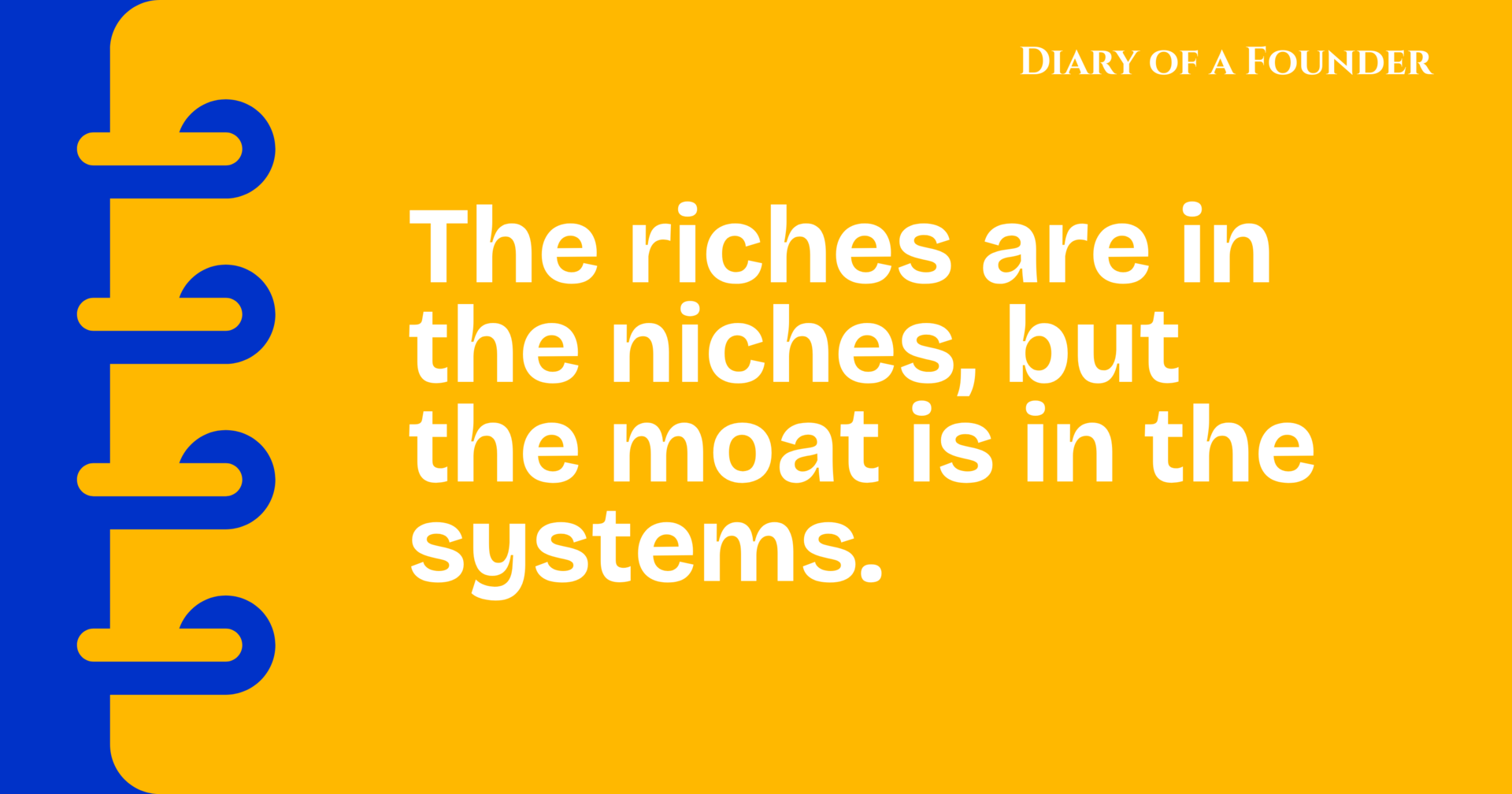 Niche Mastery: How Startups Build Moats Through Systematic Innovation