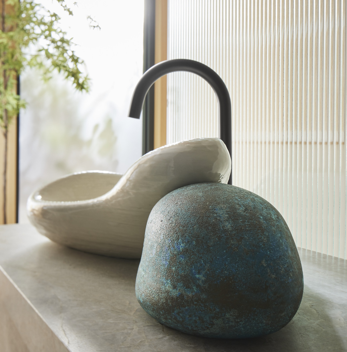 Organic Form 3D Printed Sink by Kohler