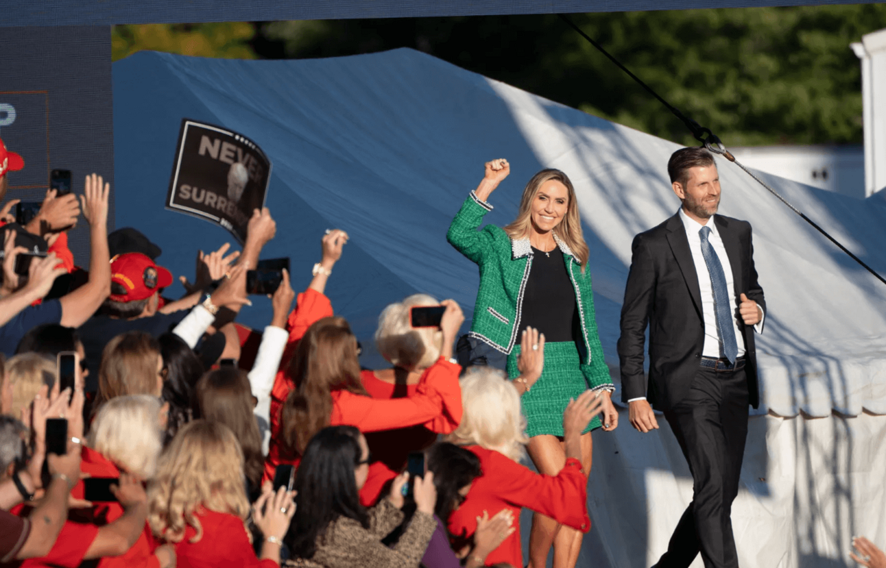 Lara Trump Announces Massive Turnout at Butler Rally, Over 100,000 in ...