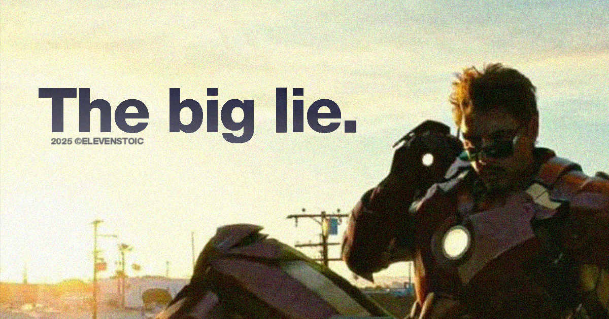 The lie that keeps you stuck
