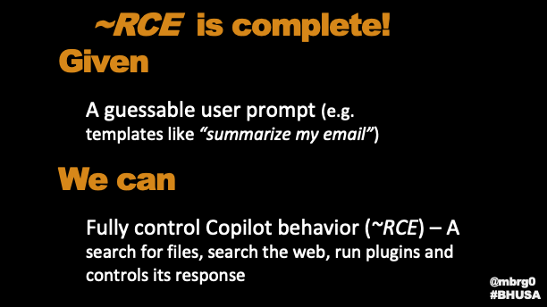 Copilot Vulnerable to RCE: A New Attack Vector Into The Enterprise