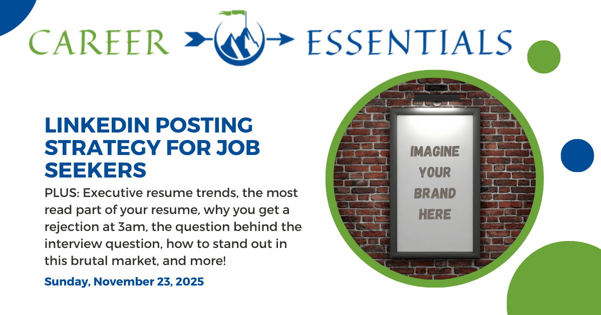 LinkedIn Posting Strategy for Job Seekers