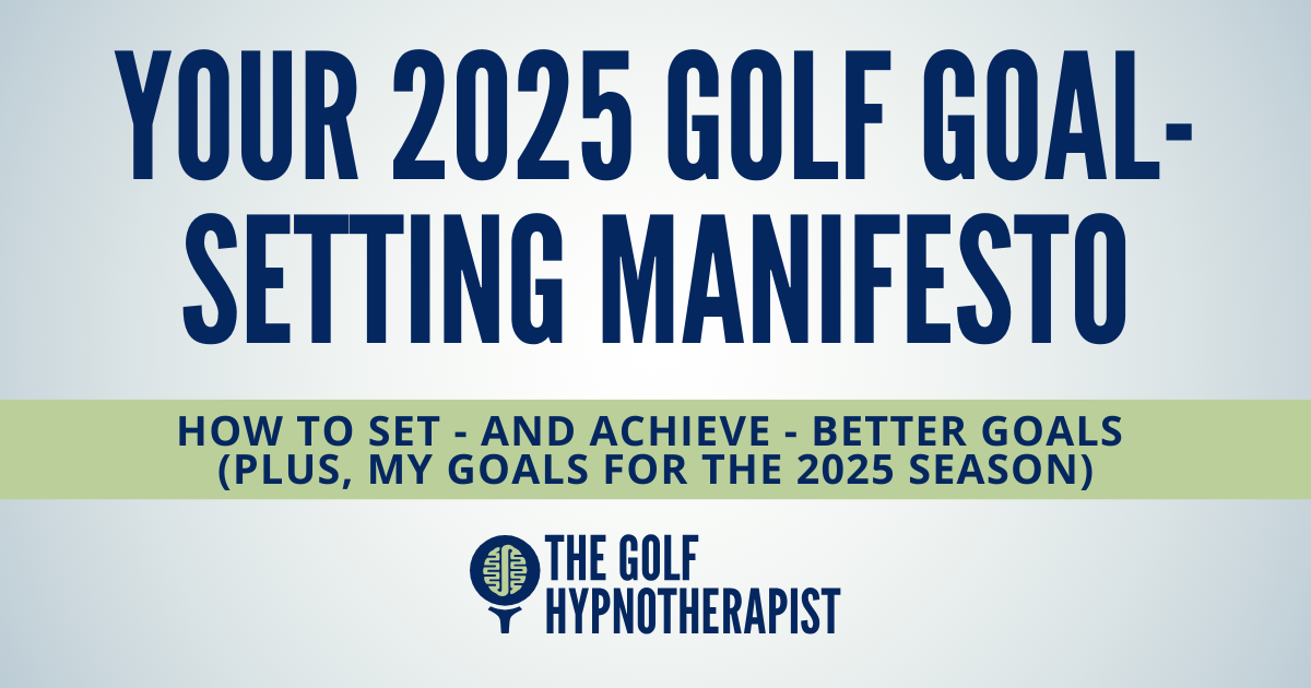 Unlock Your Best Golf Year Yet: Goal-Setting for 2025