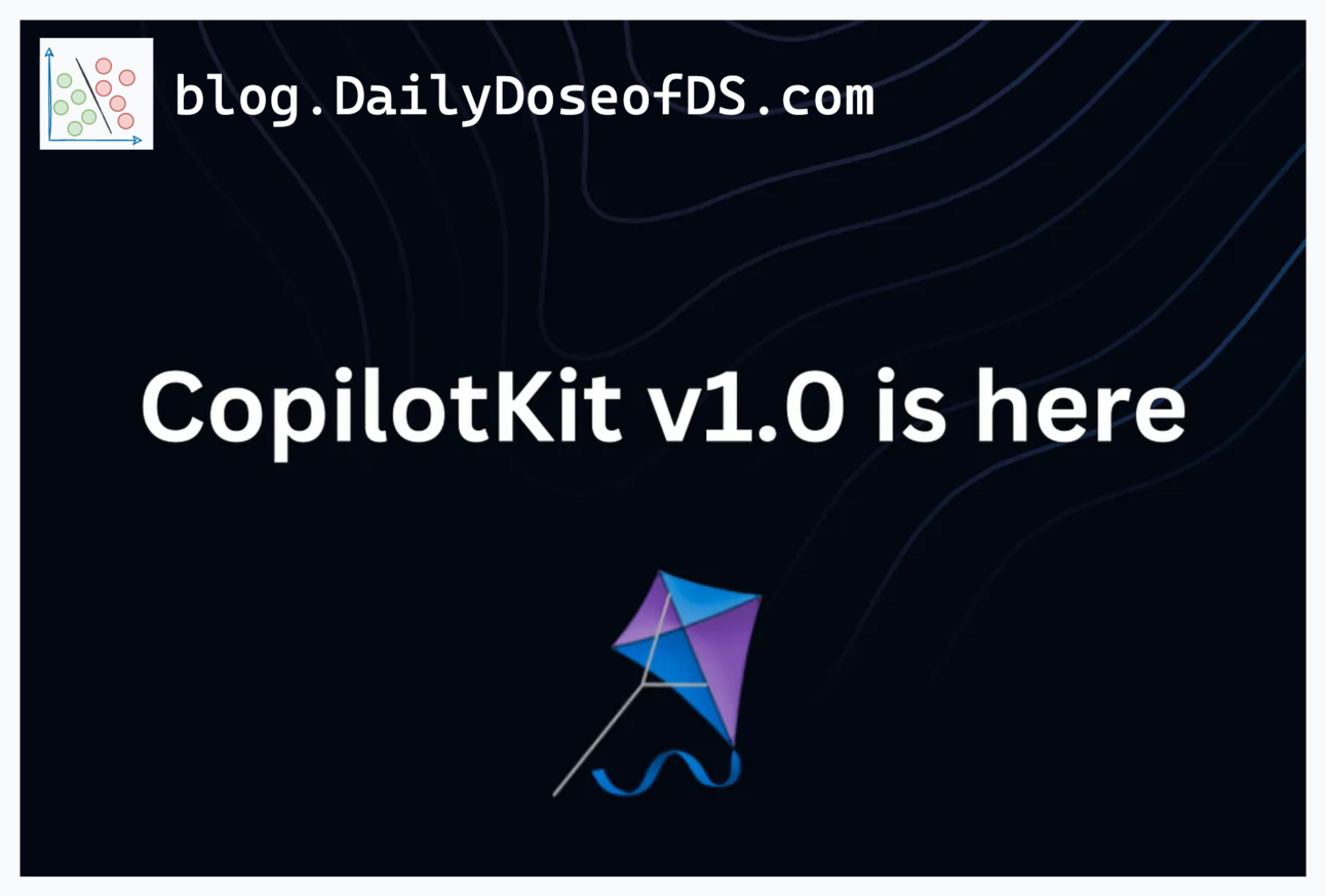 CopilotKit v1.0 Hits with GenUI, Upgraded React Hooks, Copilot Cloud, and GraphQL “Bones”
