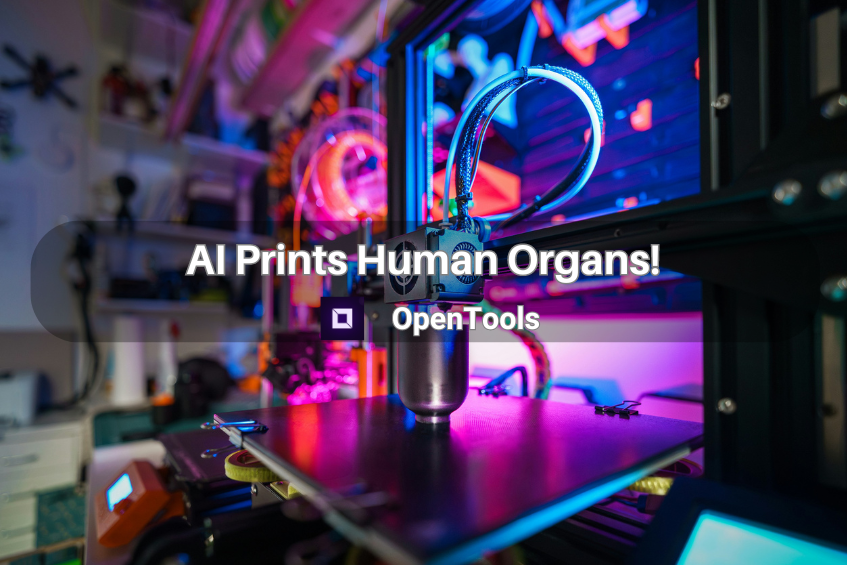🤯AI Prints Human Organs!