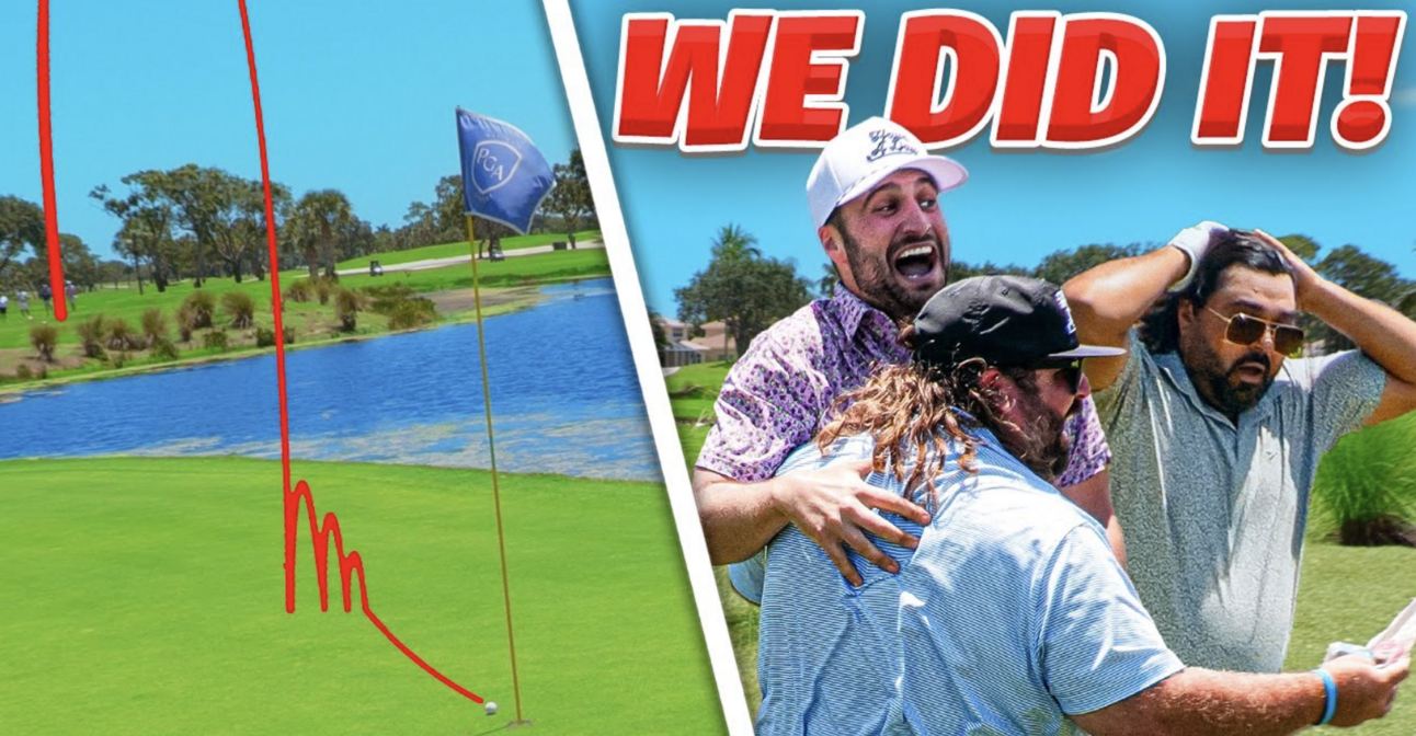 Bobby Fairways Hits A Hole-In-One!