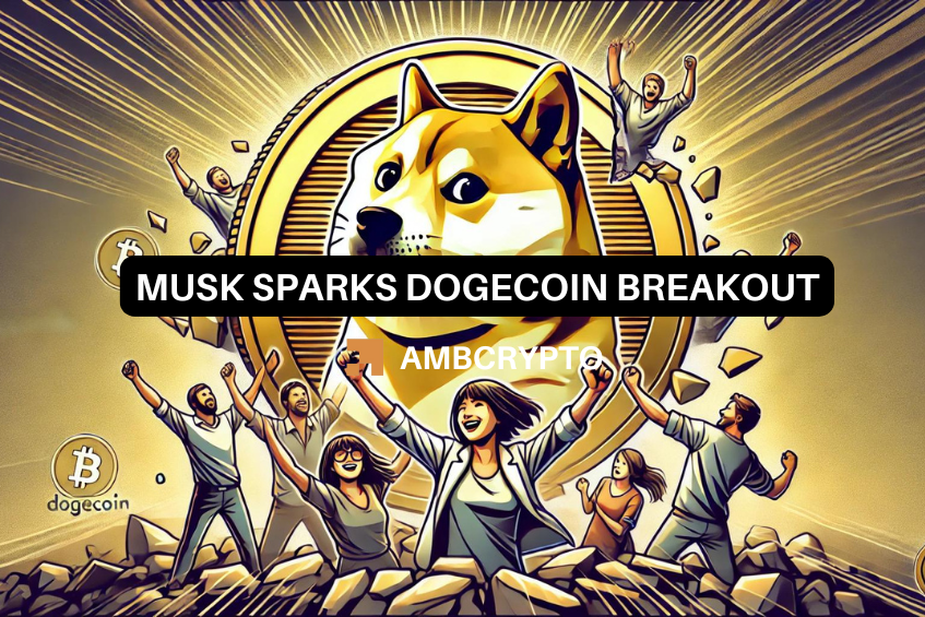 Musk sparks Dogecoin breakout Musk sparks Dogecoin breakout