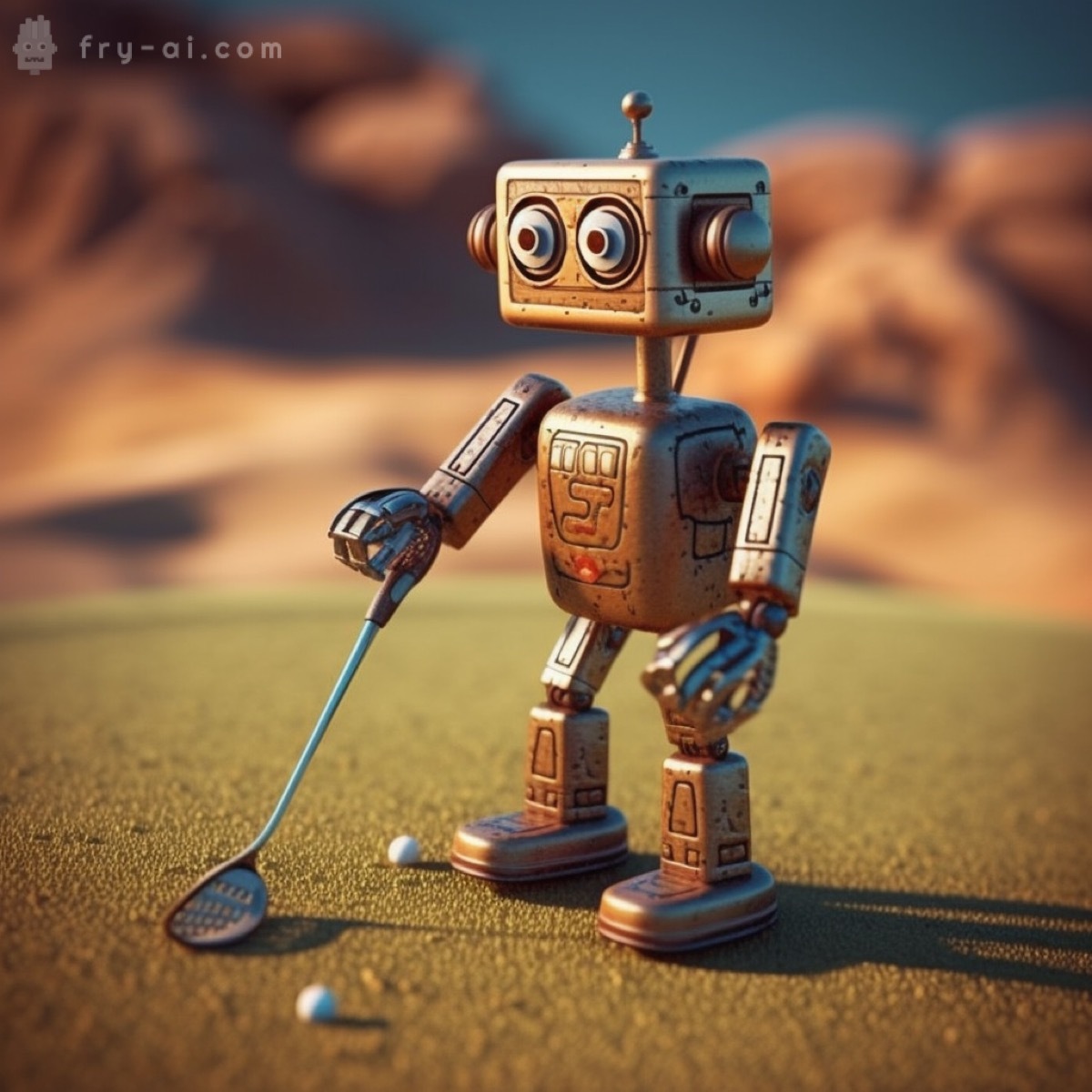 Robots on the golf course