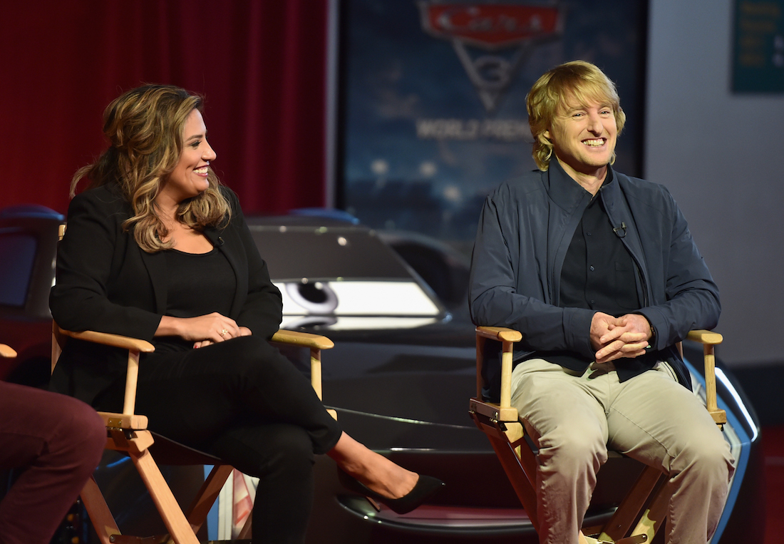 The cast and “pit” crew of Pixar’s “Cars 3” made a new movie by ...