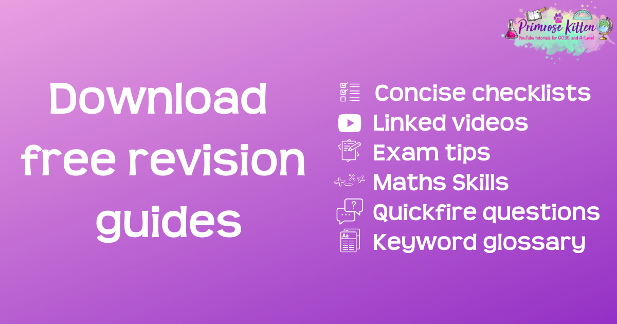 Free revision guide to help you revise for GCSE and A-Level from ...