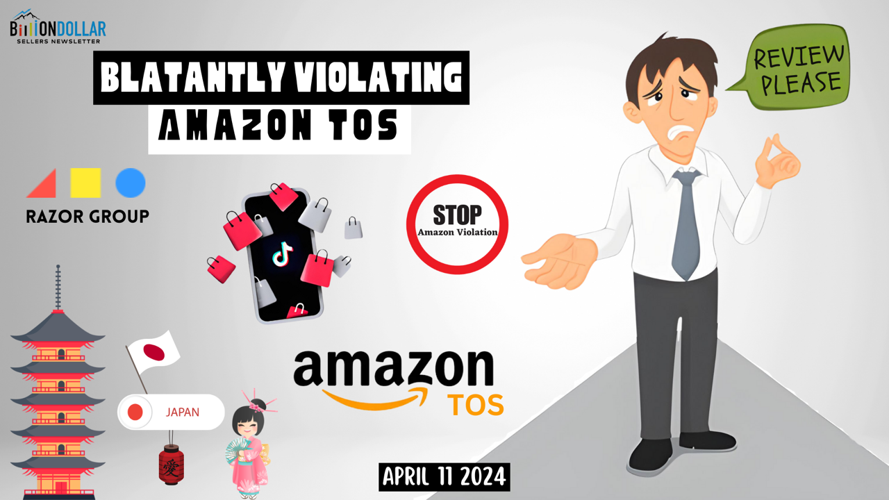 [ BDSN ] 🔎 Blatantly violating Amazon TOS
