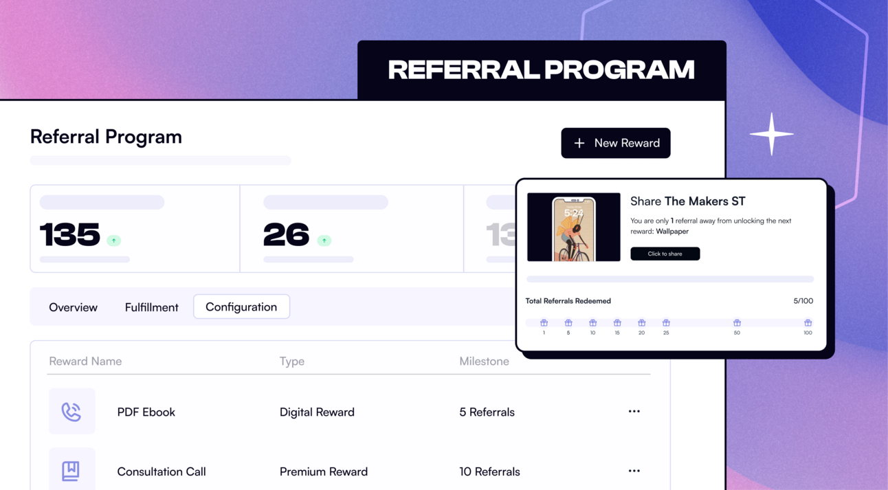 Grow with referrals