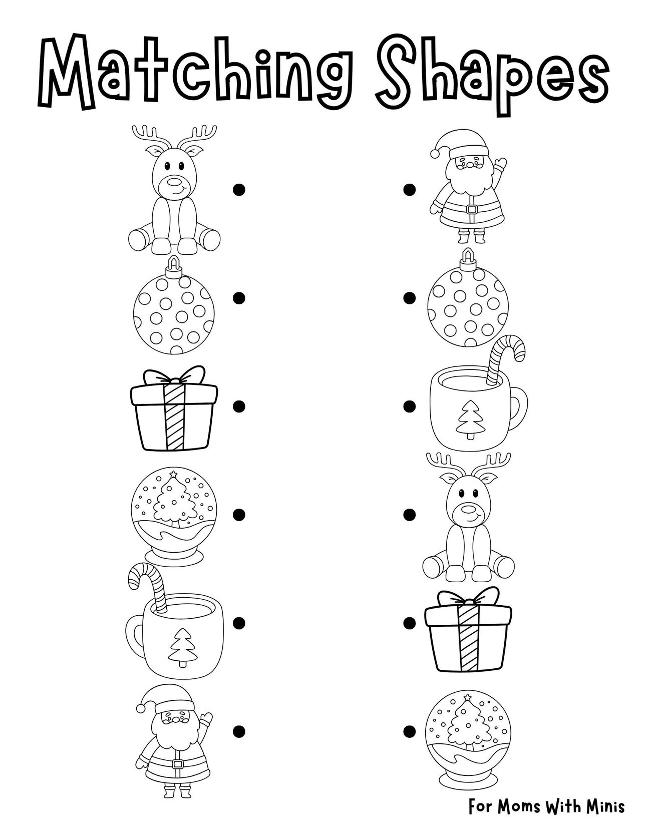 🎅 Christmas Shape Matching