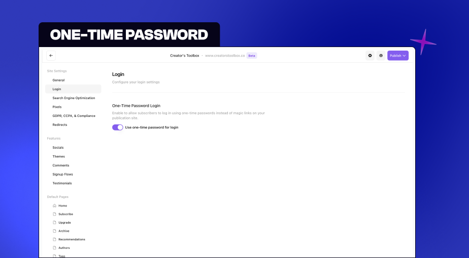 One-Time Passwords