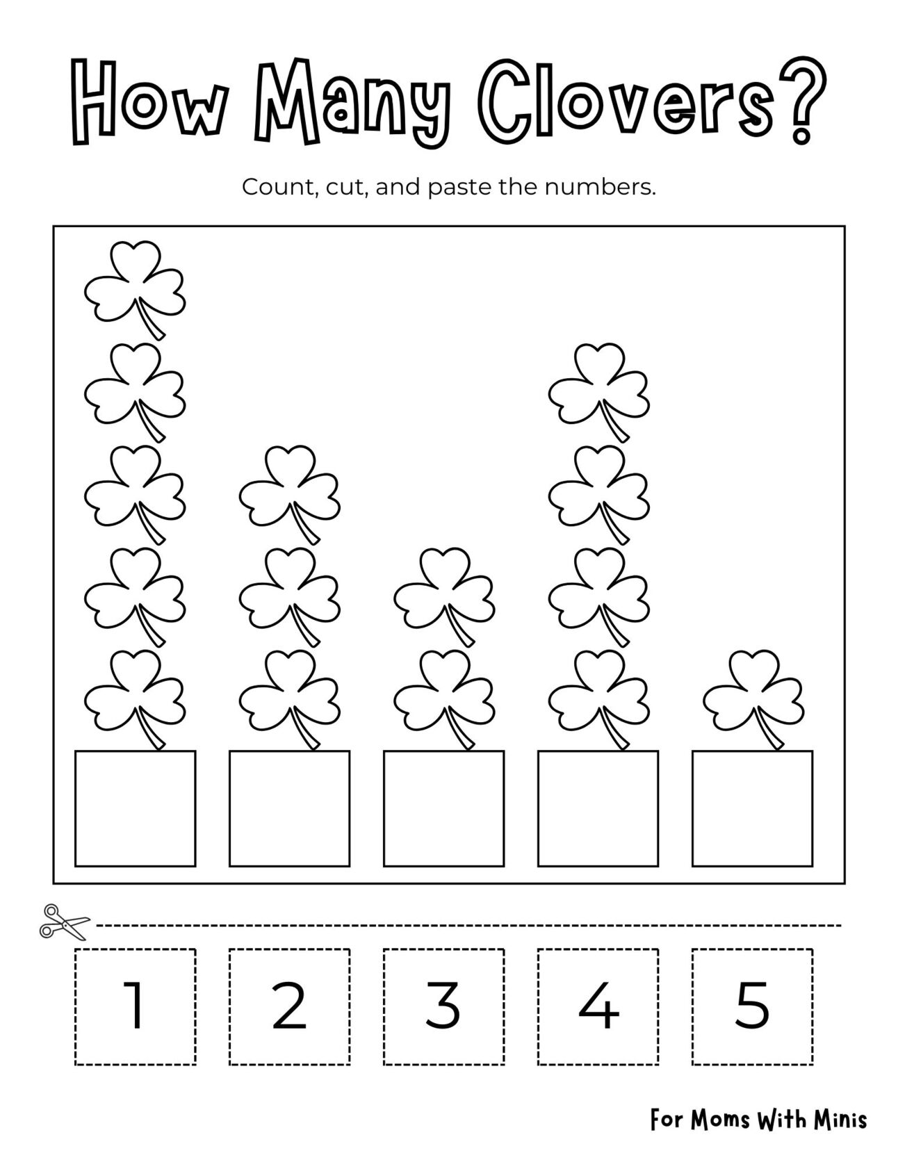 Count How Many Clovers