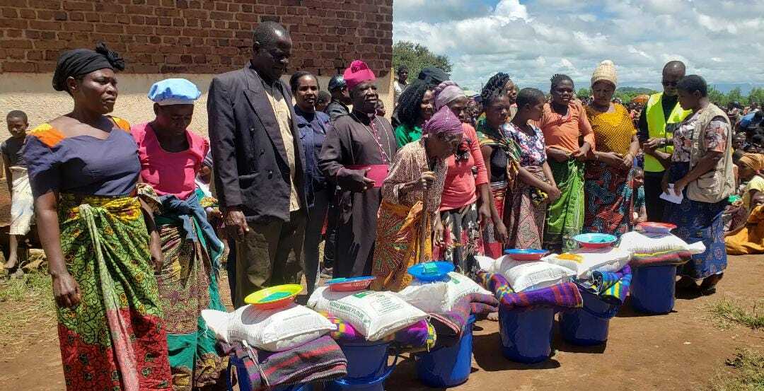 Archbishop Msusa Encourages Cyclone Survivors to Keep Hope Alive