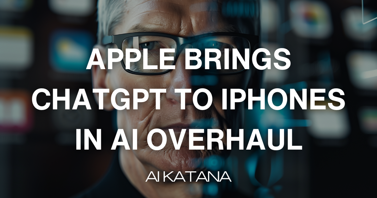 Apple brings ChatGPT to iPhones in AI overhaul