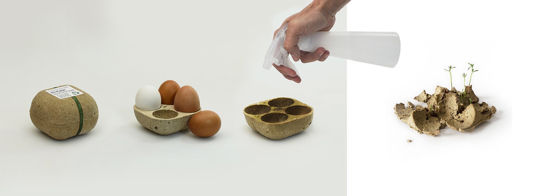 Biopack Packaging Is Made From Seeds That Grow When Planted
