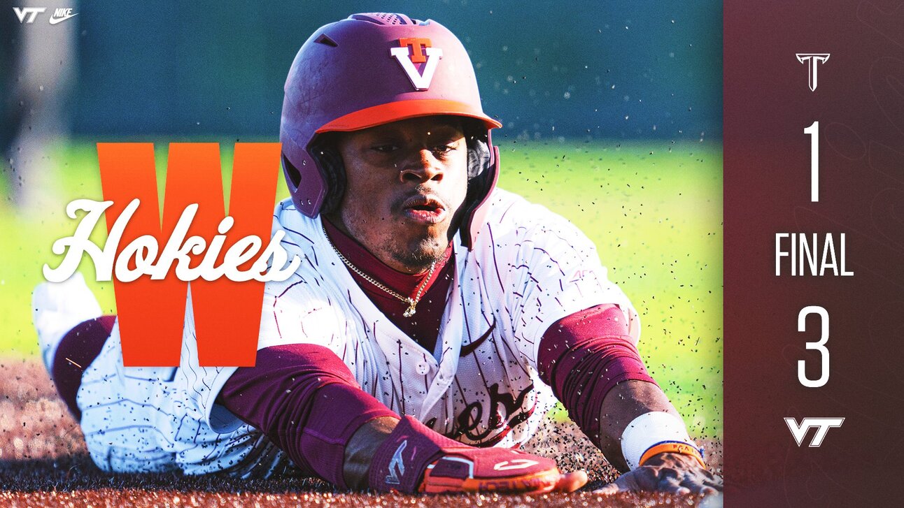 The Virginia Tech Hokies baseball team beat Troy 3-1 on Wednesday.