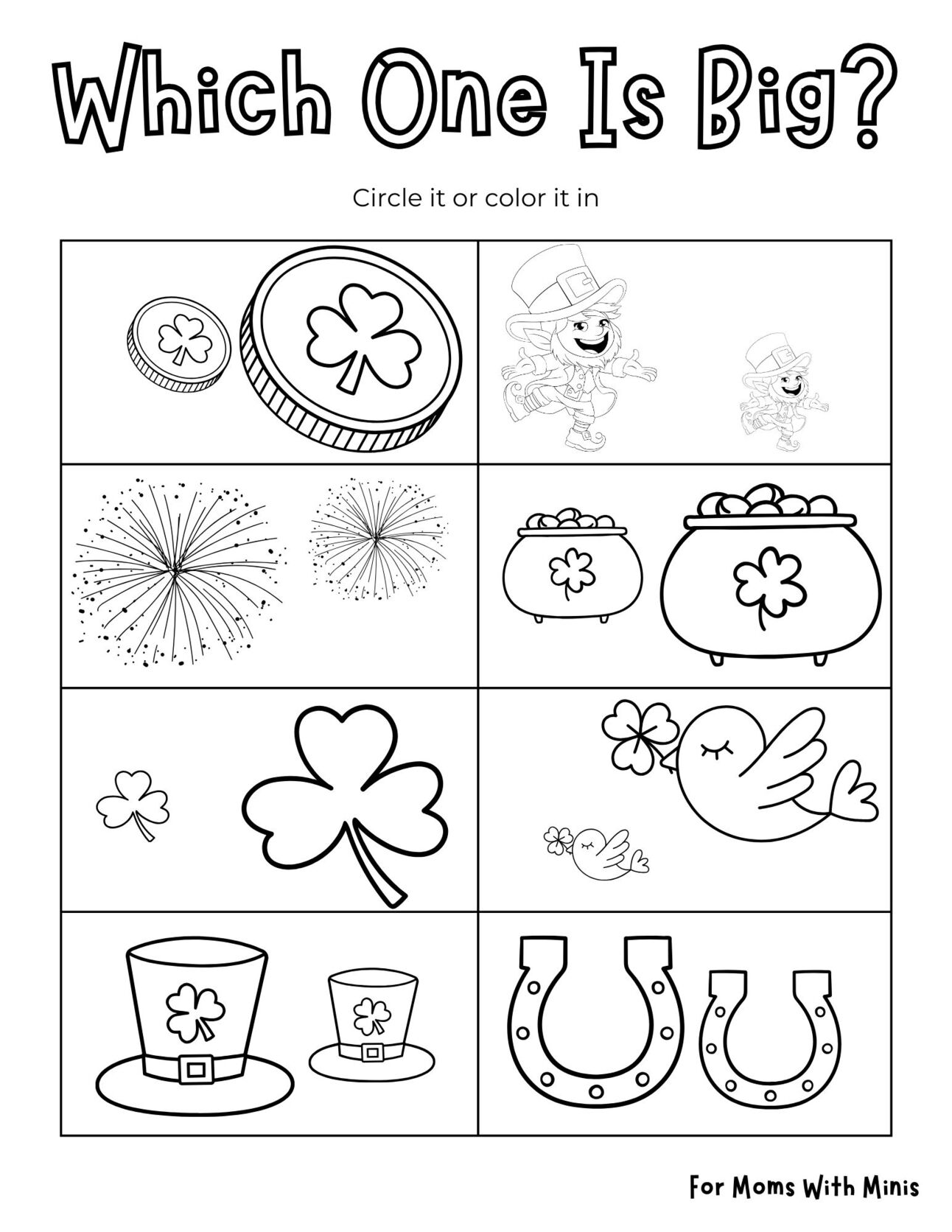 Big and Small St. Patrick's Day