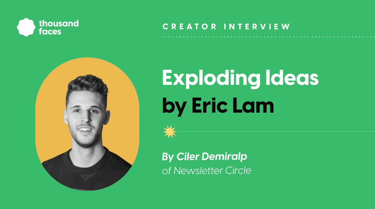 Newsletter growth advice: Exploding Ideas by Eric Lam! 🚀