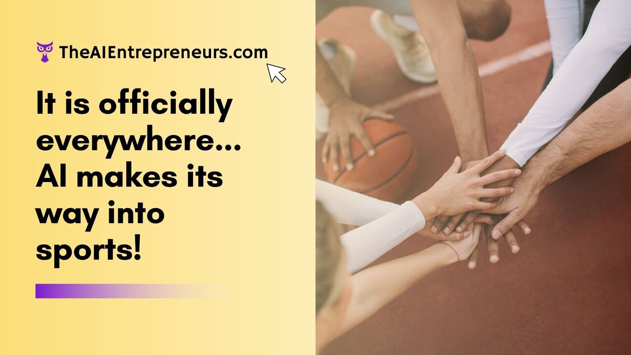 AI makes its way into sports!