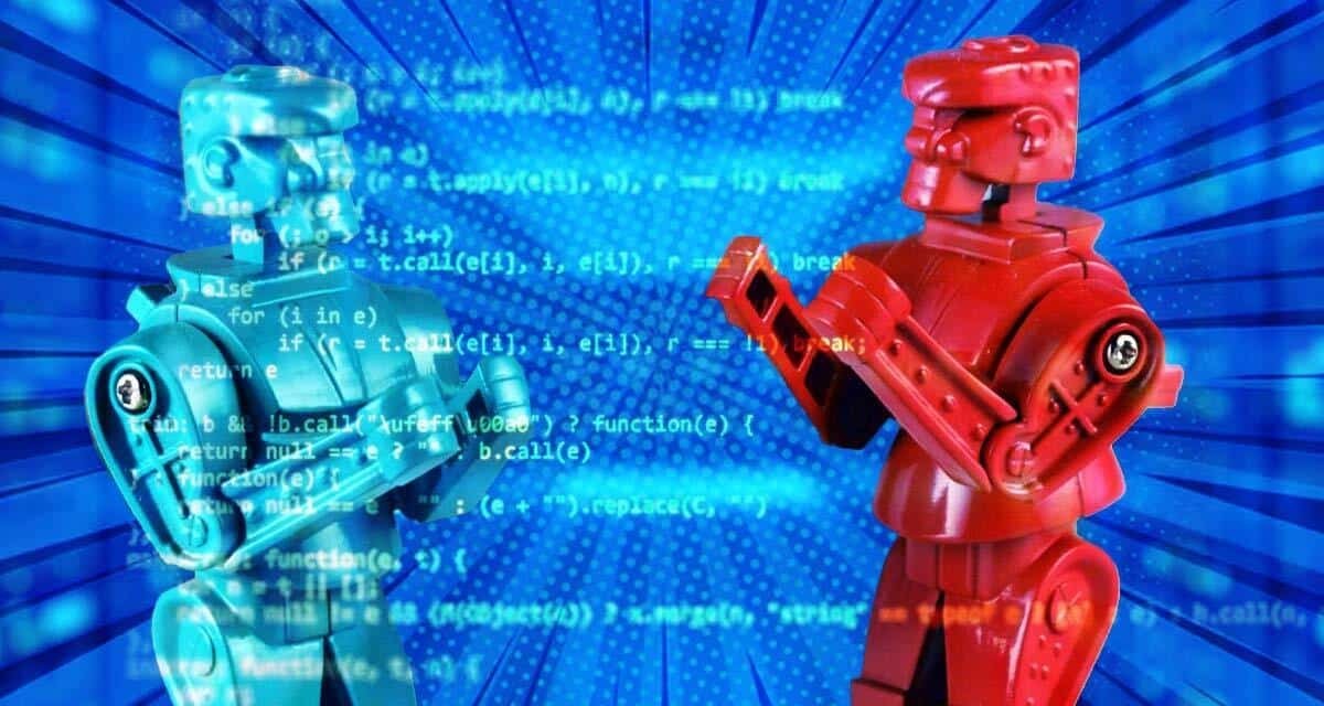 Bots battle for online data