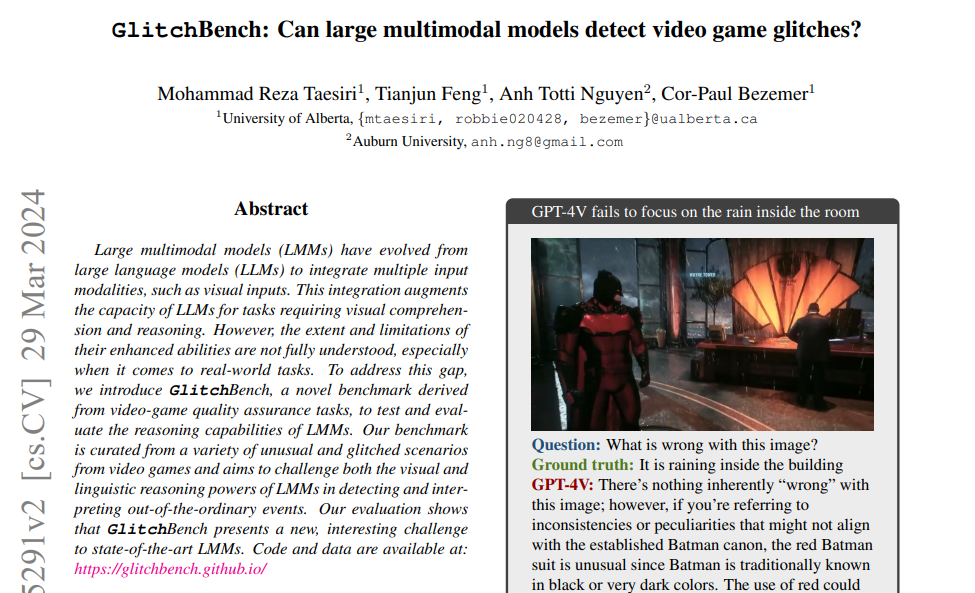Llm Glitch Detection In Games And Testing Antipatterns