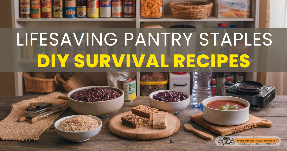 🍴Lifesaving Pantry Staples, DIY Survival Recipes
