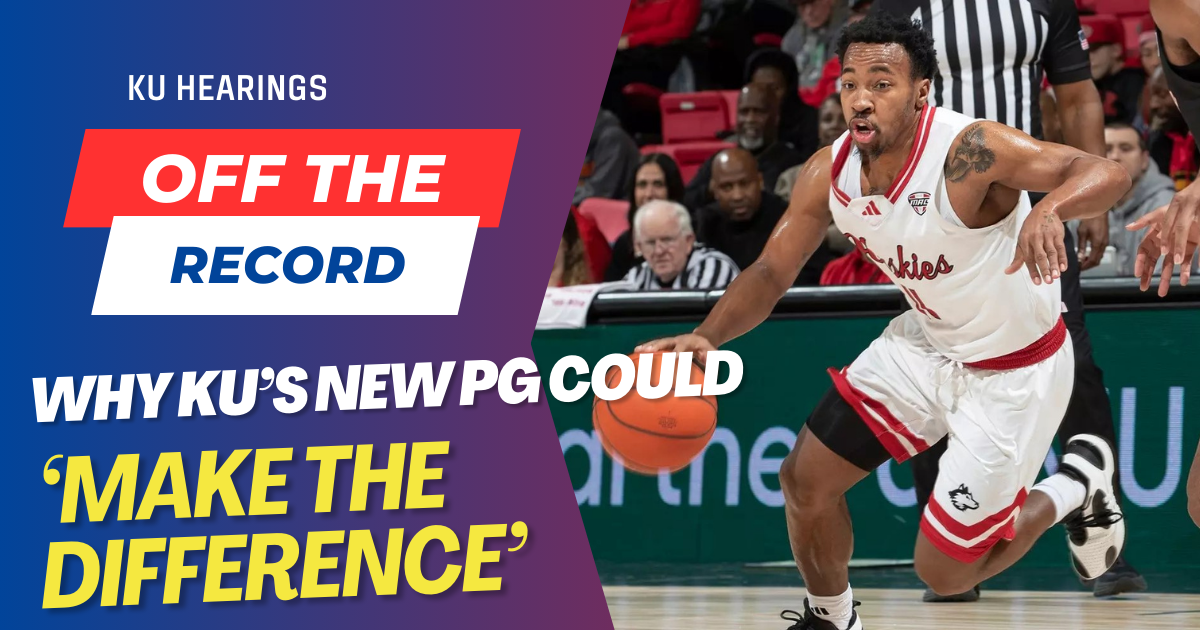 👀 'Coit Could be the Difference' for KU