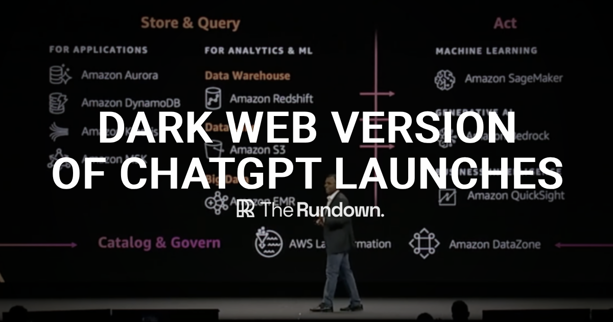 🤖 Dark web ChatGPT is here...