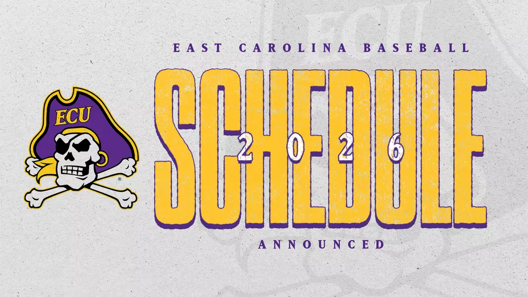 The ECU Pirates baseball schedule for the 2026 season is here!