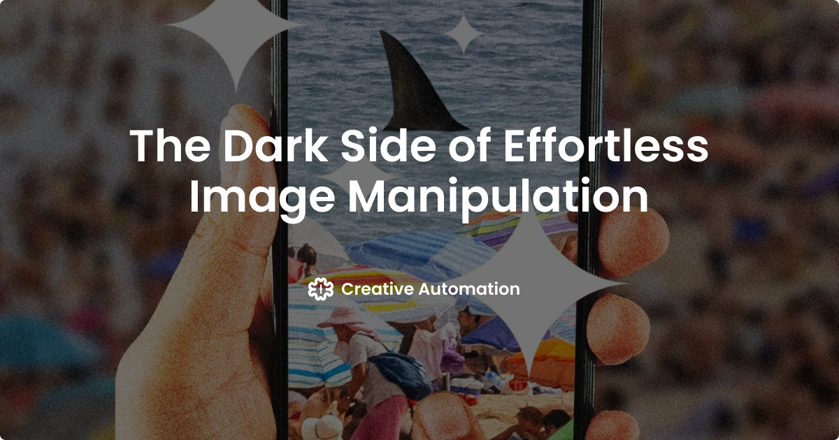The Dark Side of Effortless Image Manipulation