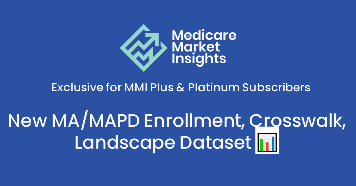 New MA/MAPD Enrollment, Crosswalk, Landscape Dataset 📊