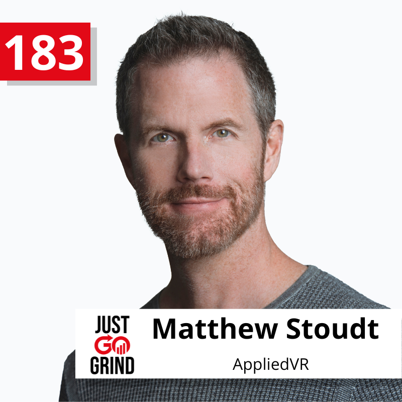 #183: Matthew Stoudt, Co-Founder & CEO of AppliedVR, on Building a ...