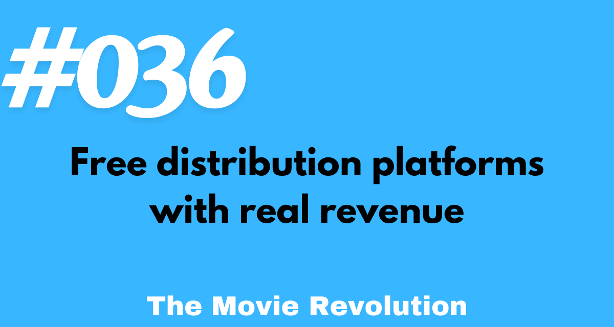 Free distribution platforms with real revenue